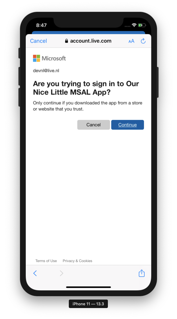 Implementing Msal Authentication In Xamarinforms